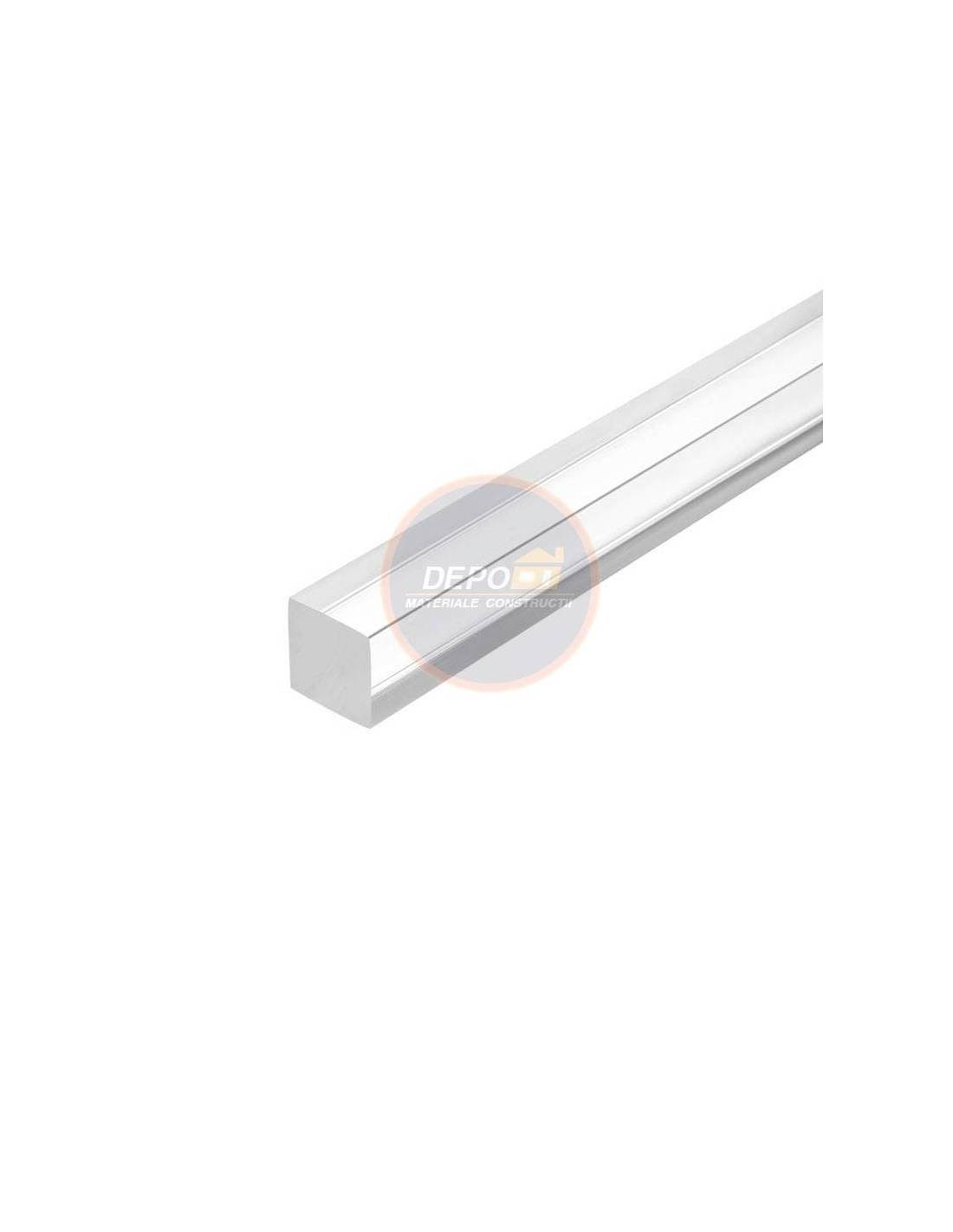 Bara Plexiglas Patrata 80 MM / 1 M - pret mic, livrare rapida